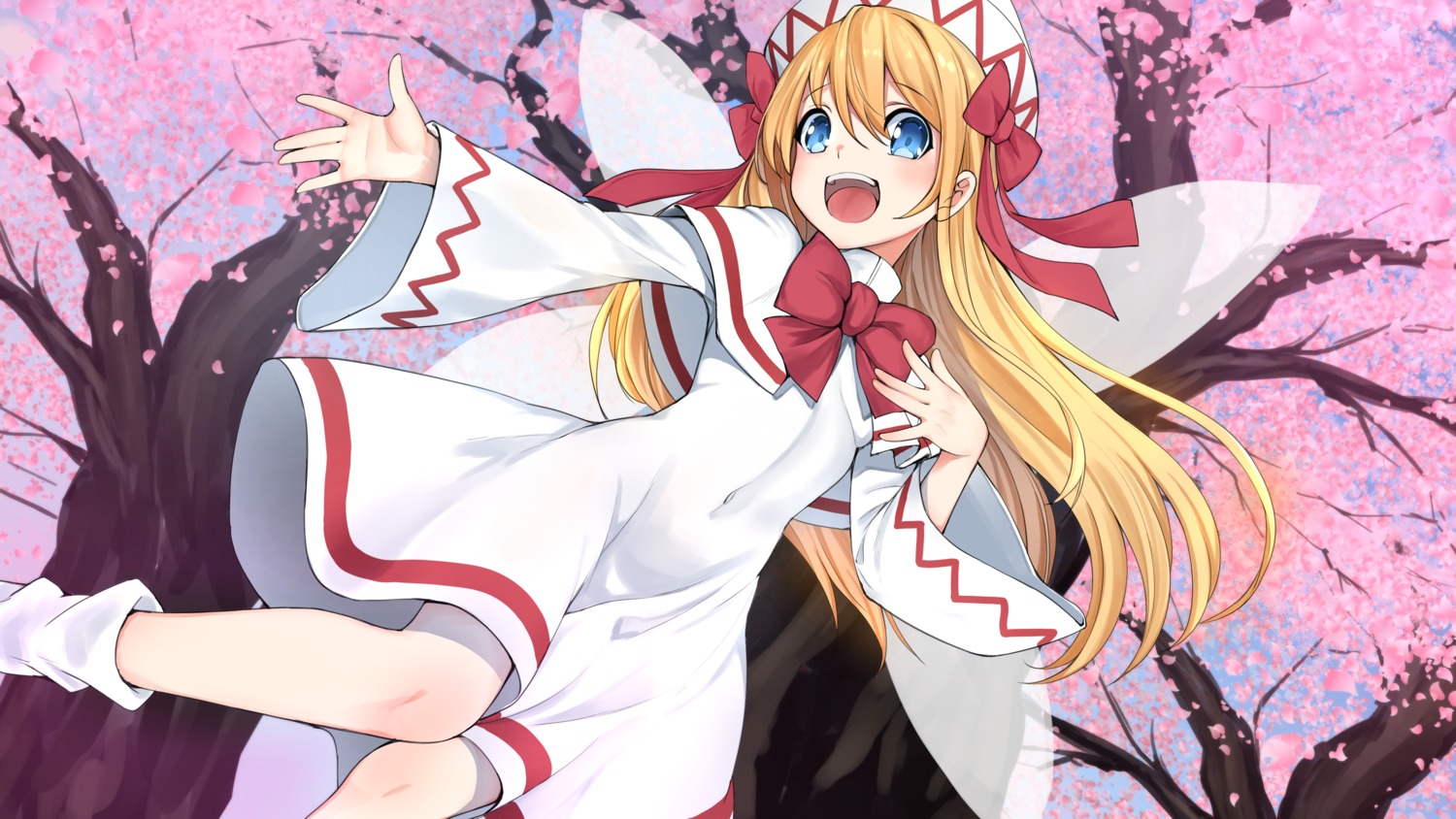 touhou lily white dress tagme wings | #1012126 | yande.re